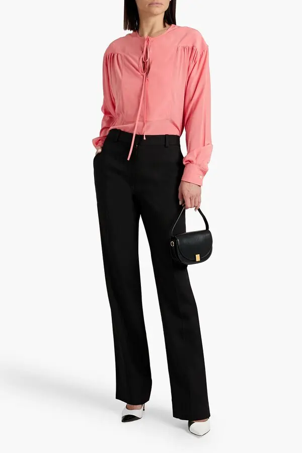 Victoria Beckham Silk Crepe De Chine Blouse