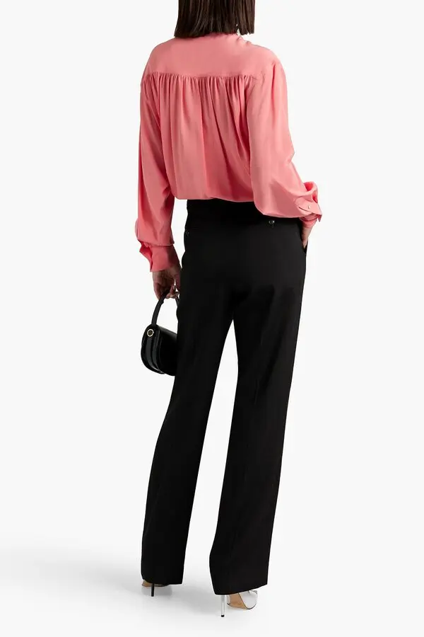 Victoria Beckham Silk Crepe De Chine Blouse