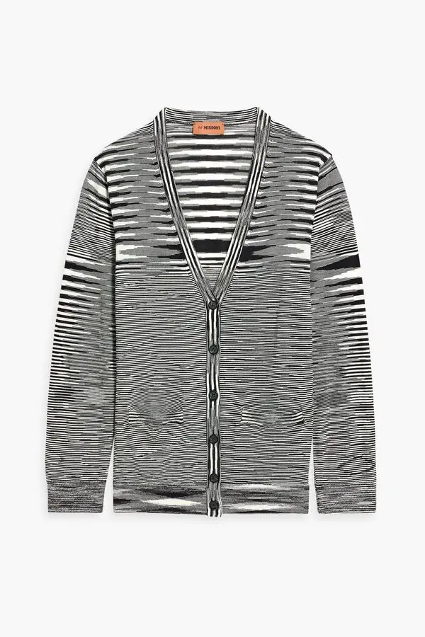 Missoni Spacedyed Wool Cardigan - Black