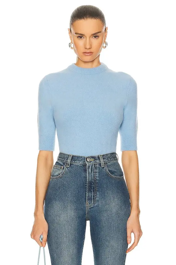 Alaïa Cropped Jumper Sweater