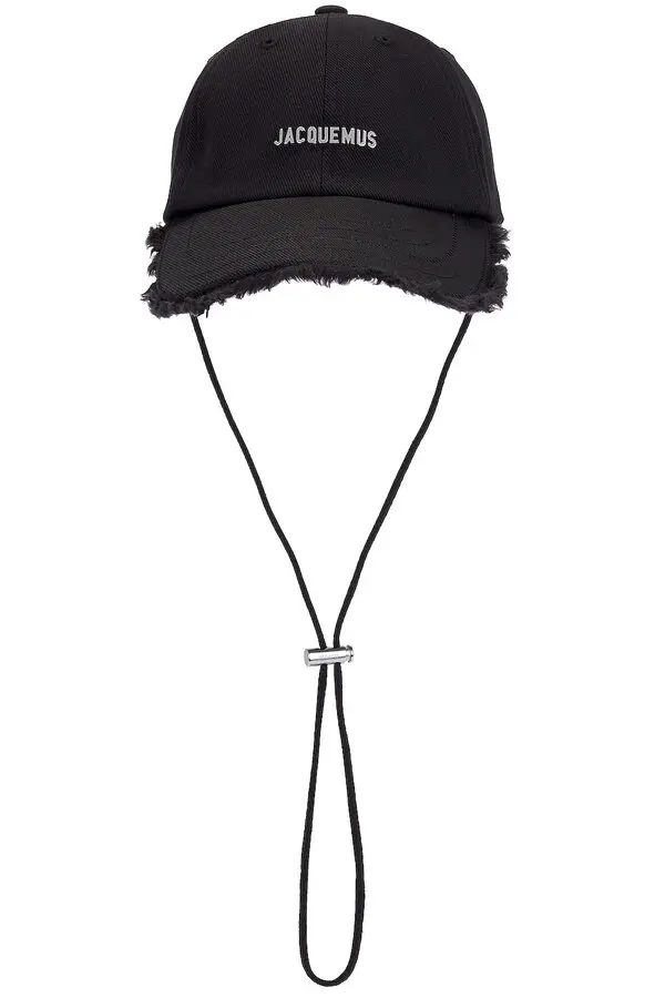 Jacquemus La Casquette Artichaut - Black