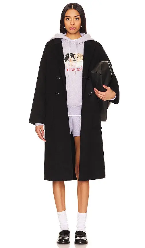Fiorucci Oversized Angel Hoodie In Light