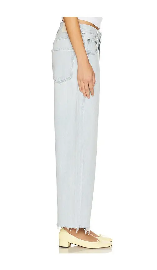 Citizens Of Humanity Ayla Undone Hem Crop Jeans - Allier