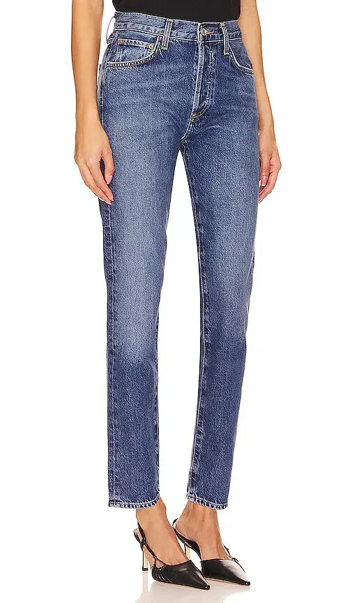 AGOLDE Austin Mid-rise Tapered Slim Jeans