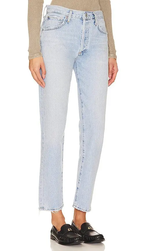 AGOLDE Austin Mid-rise Tapered Slim Jeans