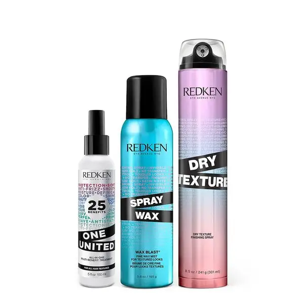 REDKEN Best Bob Yet Set: Hair Styling Products For Texture - One-color