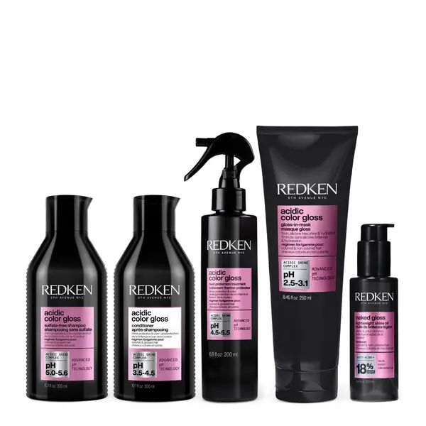 REDKEN Acidic Color Gloss Complete Set For Ultimate Shine - One-color