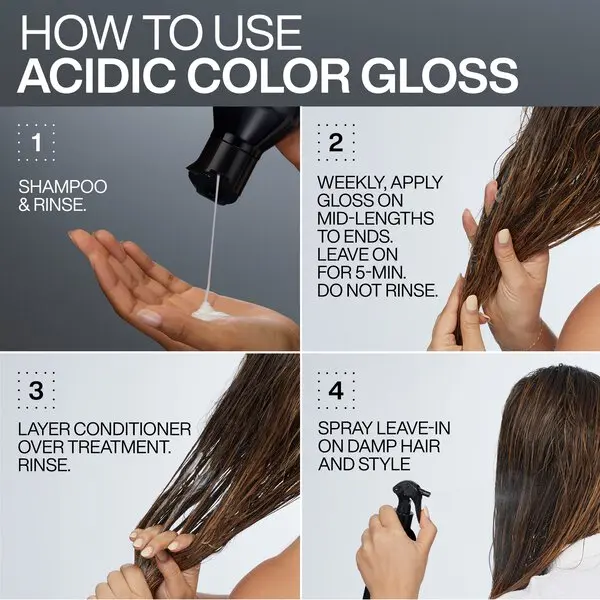 REDKEN Acidic Color Gloss Duo: Shampoo & Conditioner Set