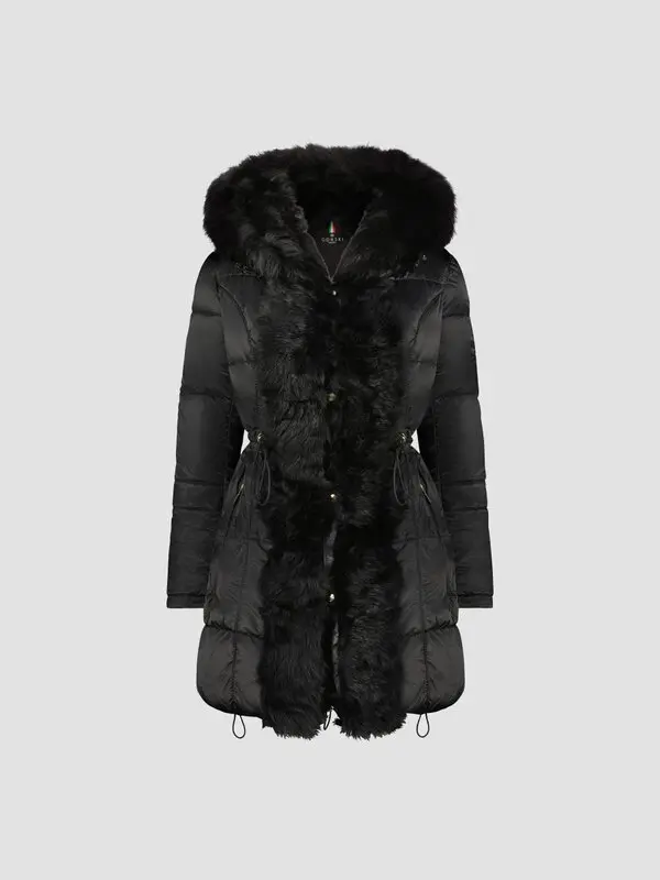 Gorski Apres-ski Jacket With Toscana Tuxedo - Black