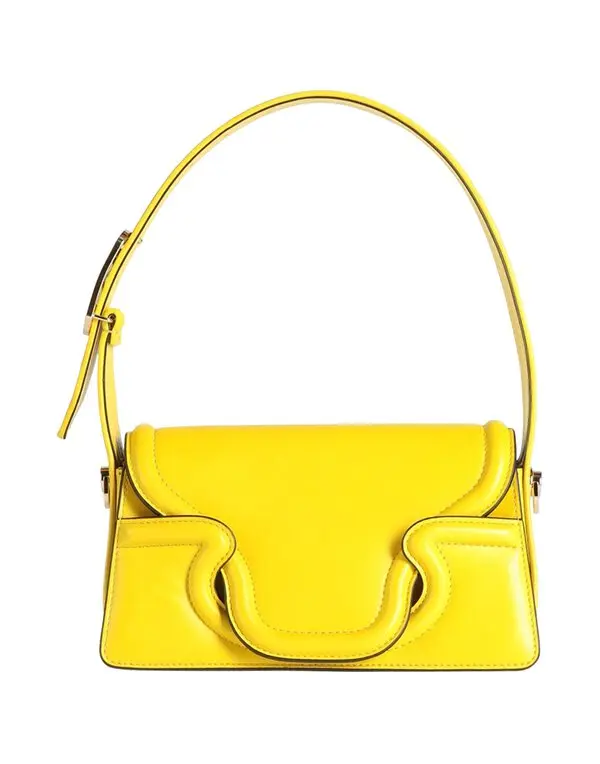 Valentino Garavani Leather Handbag - Yellow
