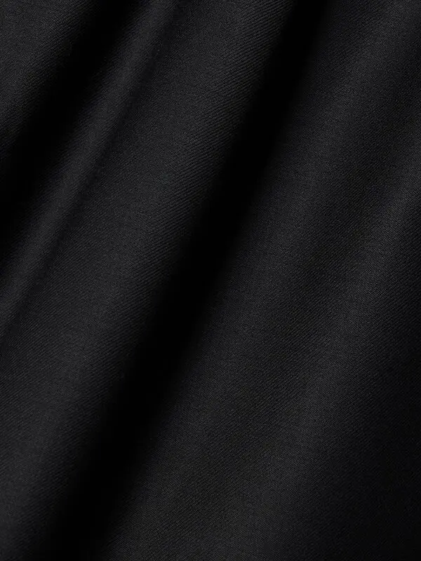 BEARE PARK Pleated Wool-twill Wide-leg Pants