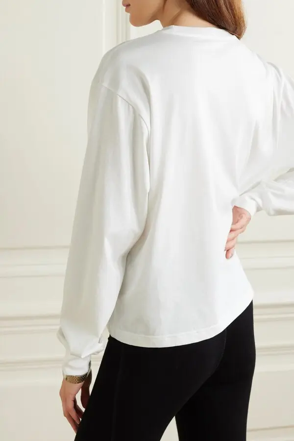 Totem Salvaged Toteme Cotton-jersey T-shirt