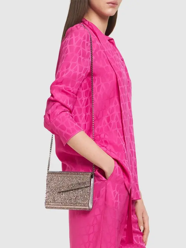 JIMMY CHOO Candy Glittered Clutch
