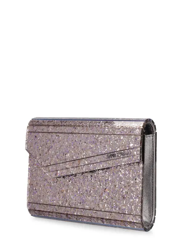 JIMMY CHOO Candy Glittered Clutch