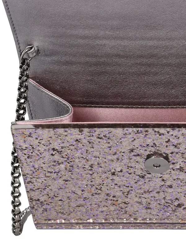 JIMMY CHOO Candy Glittered Clutch