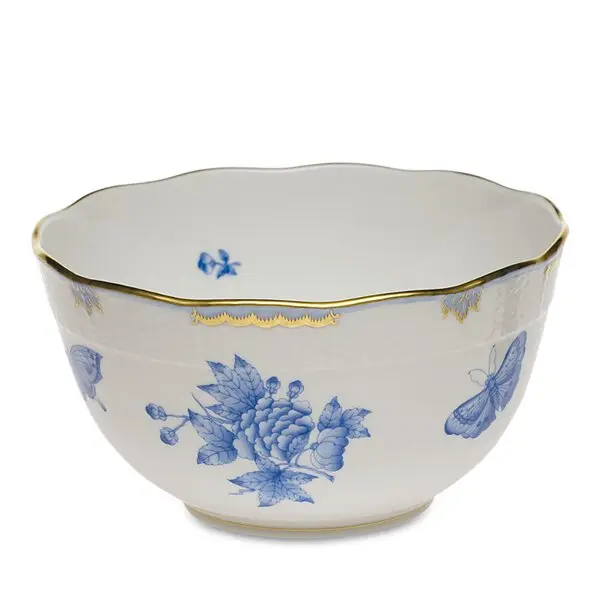 HEREND Round Porcelain Bowl - Multi