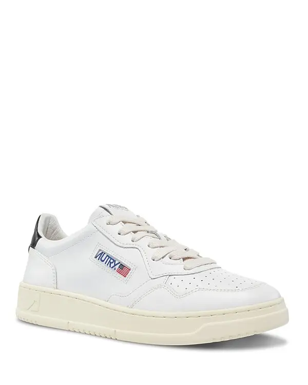 AUTRY Medalist Low Top Sneakers - White/black