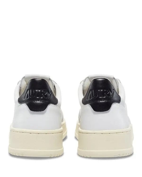AUTRY Medalist Low Top Sneakers - White/black