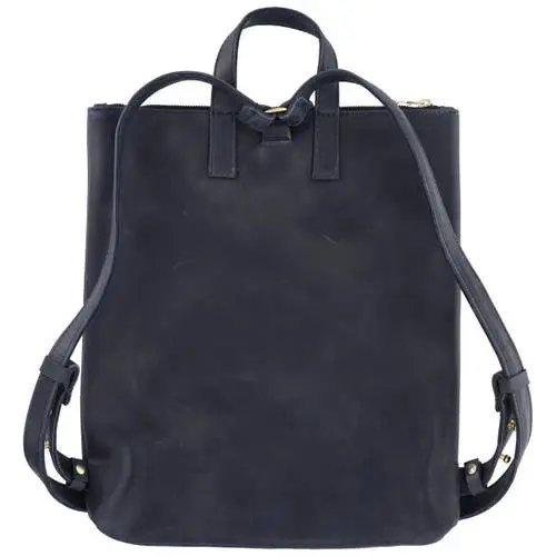 PARKER CLAY Team Usa Miramar Leather Backpack