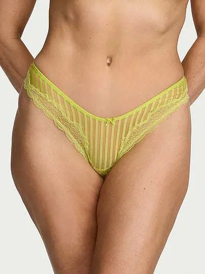 Victoria's Secret Tease Fresh Squeezed Hardware Thong Panty - Green