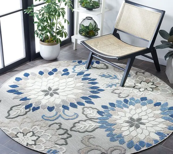 SAFAVIEH Cabana 391 Series 6'-7' X 6'-7' Round - One-color