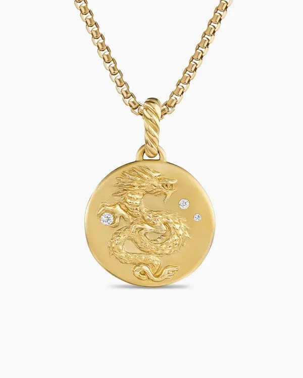David Yurman Dragon Amulet - Diamond