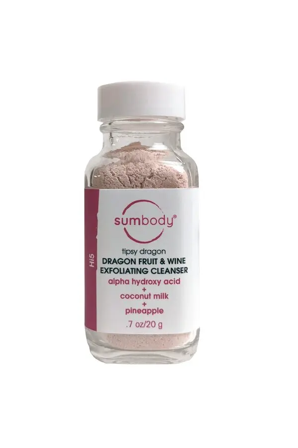 SUMBODY Tipsy Dragon Dragon Fruit &amp Wine Exfoliating Cleanser - Red