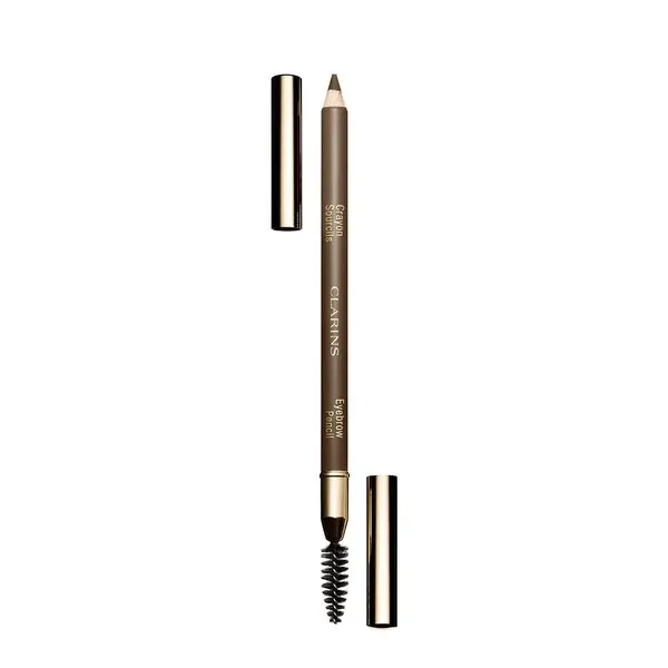 Clarins Long Wear Eyebrow Pencil Eyebrow Pencil With Spoolie Brush - 2 Light Brown