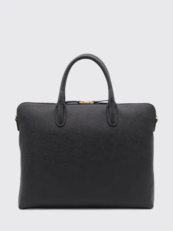 Thom Browne Grained Leather Briefcase