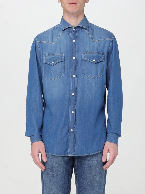 Brunello Cucinelli Shirt - Blue 1