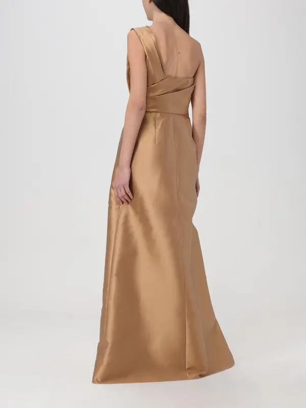 Alberta Ferretti One-shoulder Gown