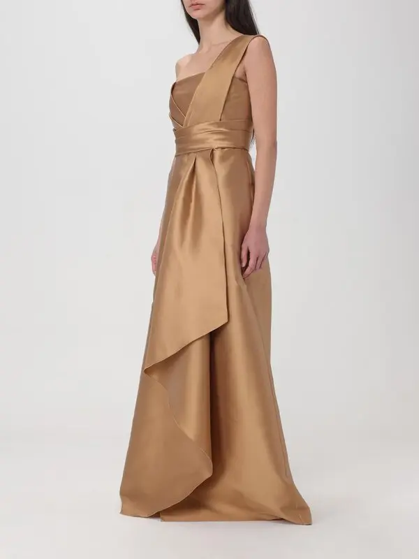 Alberta Ferretti One-shoulder Gown