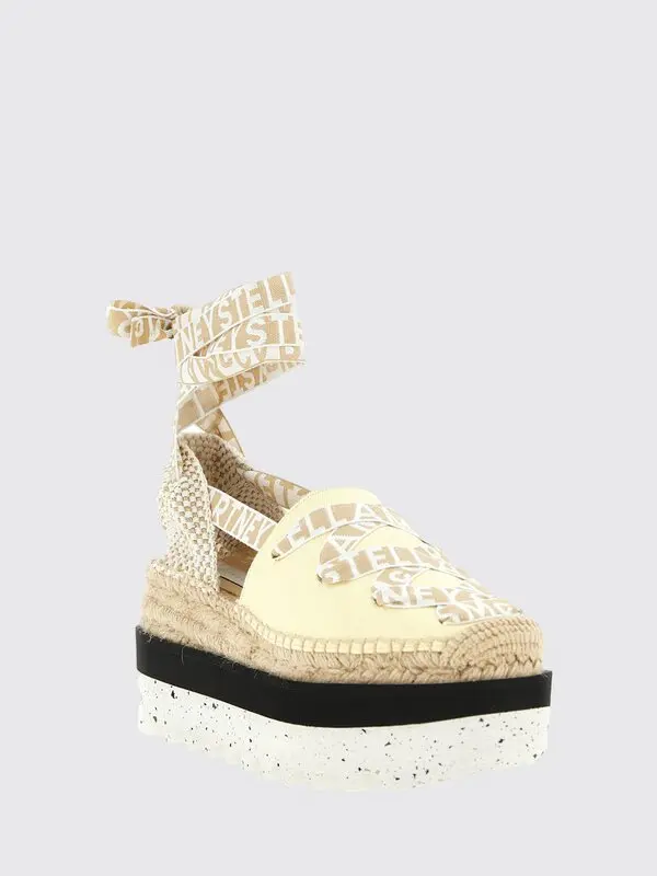 Stella McCartney Espadrille Platform Sandals - Yellow