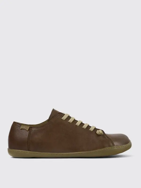 Camper Leather Lace-up Sneakers - Brown