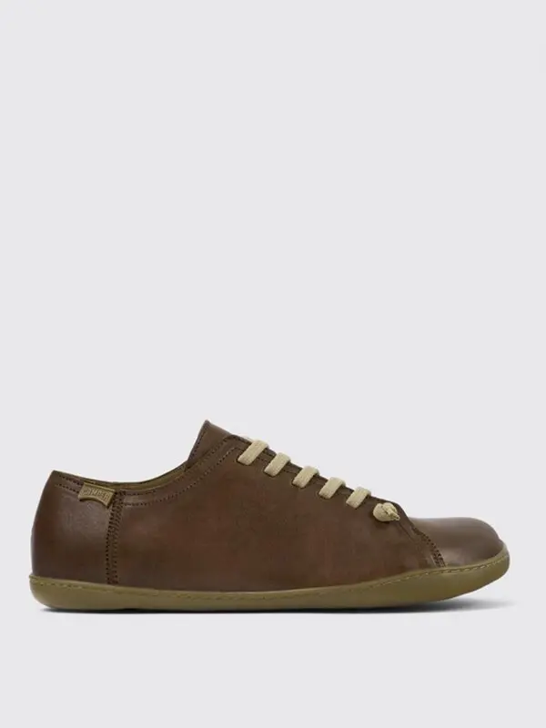 Camper Leather Lace-up Sneakers - Brown