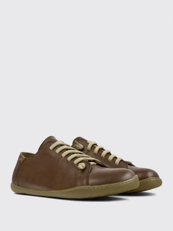 Camper Leather Lace-up Sneakers - Brown