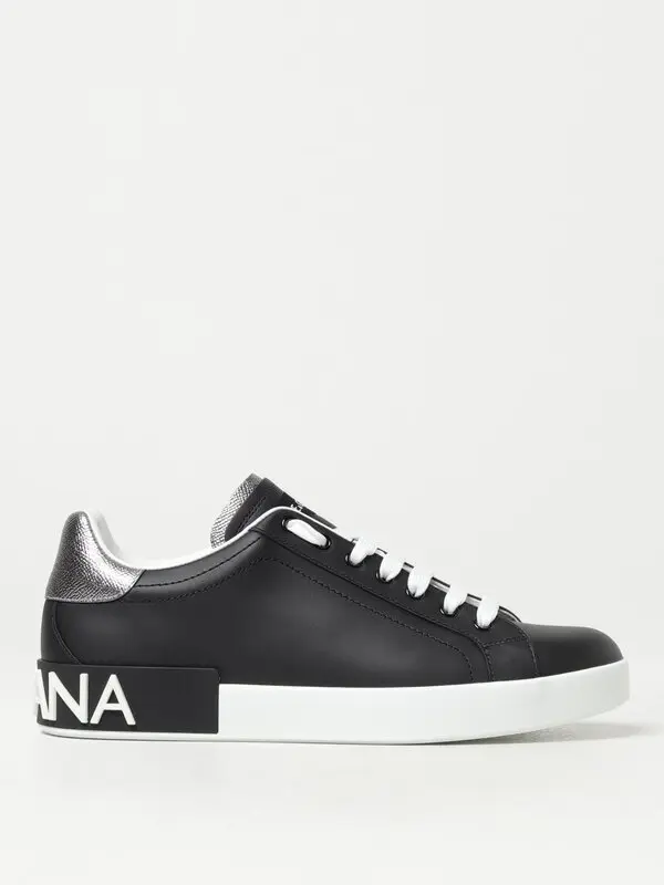 Dolce & Gabbana Lace-up Sneakers - Black