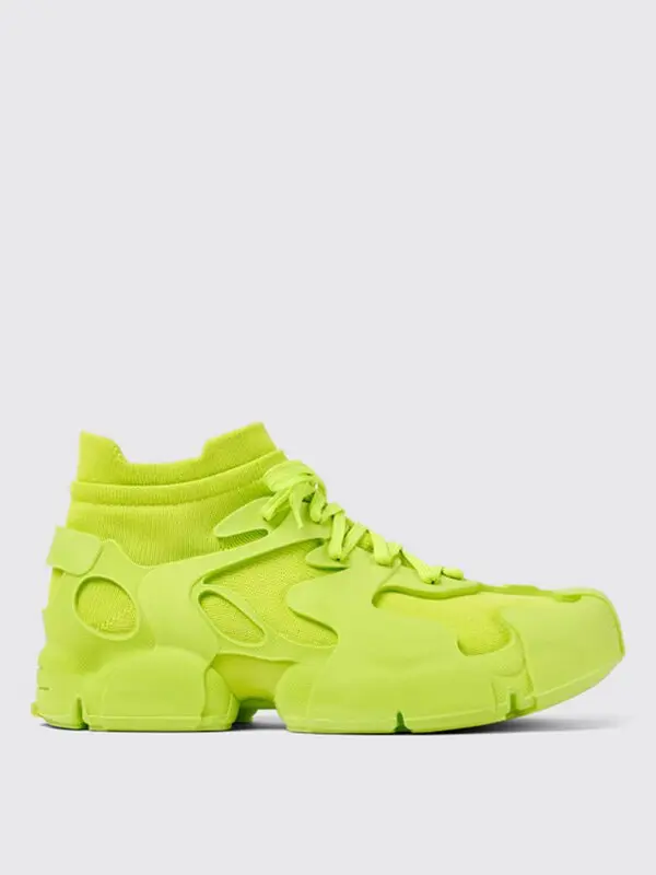 Camper High Top Lace-up Sneakers - Green