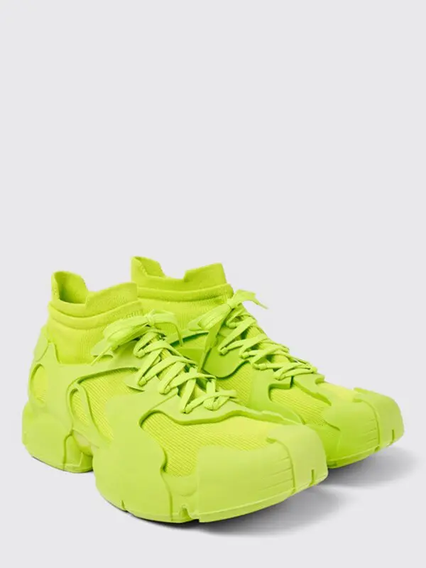Camper High Top Lace-up Sneakers - Green