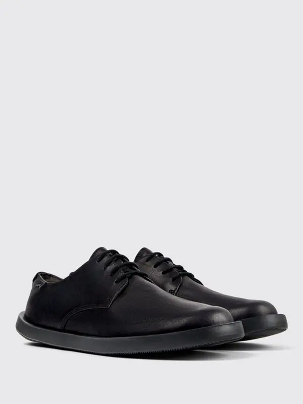 Camper Brogue Lace-up Derby Shoes - Black