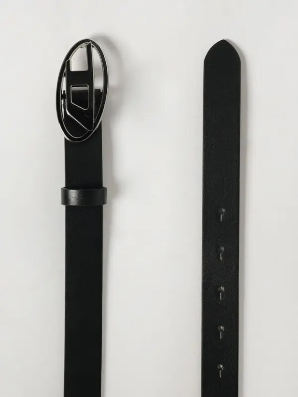 DIESEL® Logo Belt - Black