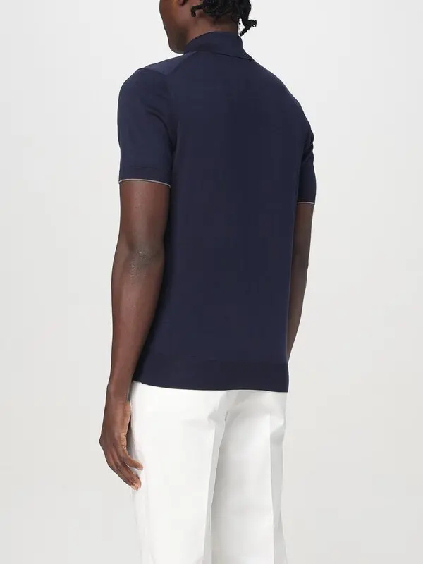 Brunello Cucinelli Polo Shirt - Blue