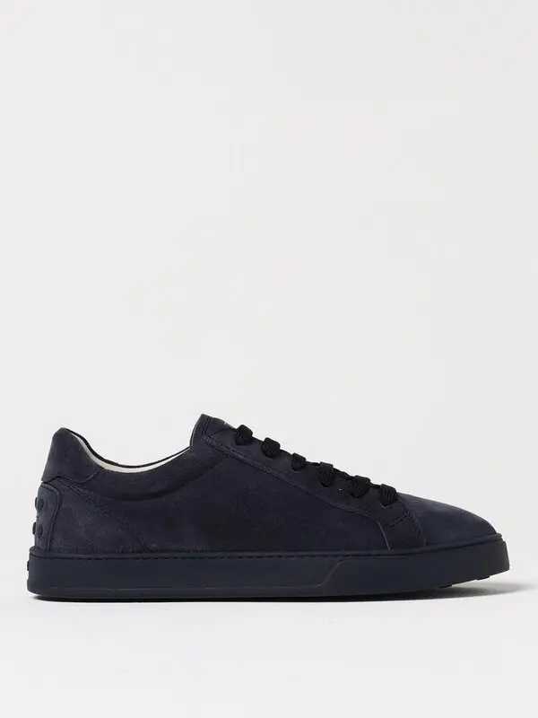 TOD'S Suede Lace-up Sneakers - Blue