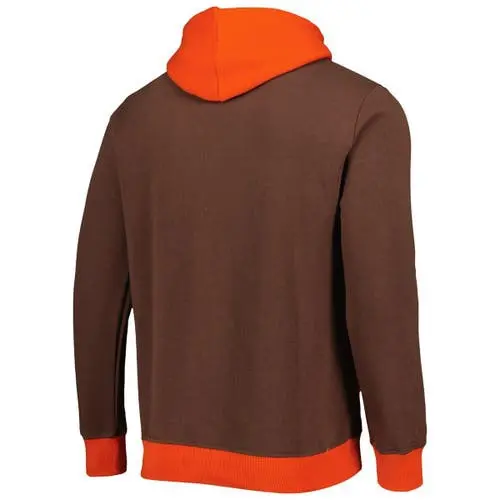 Mitchell & Ness Cleveland Browns Big Face 5.0 Pullover Hoodie