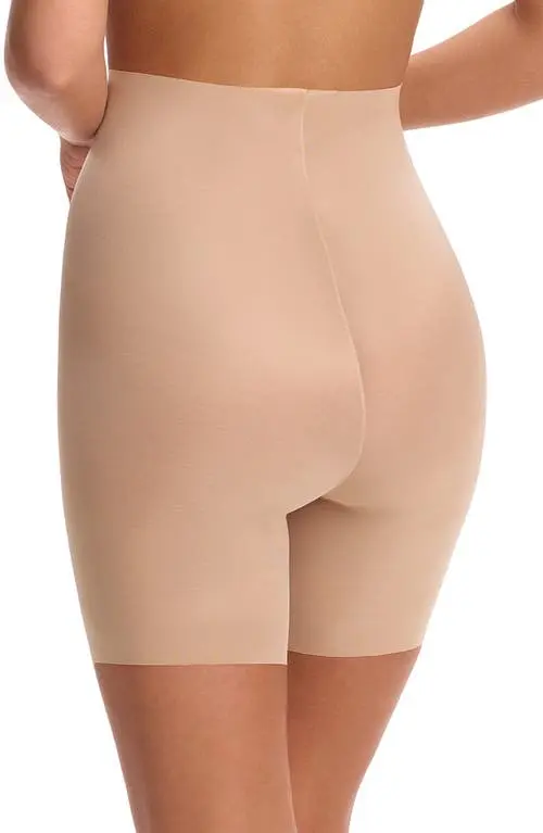 Commando Featherlight Control High Waist Shaping Shorts - Beige