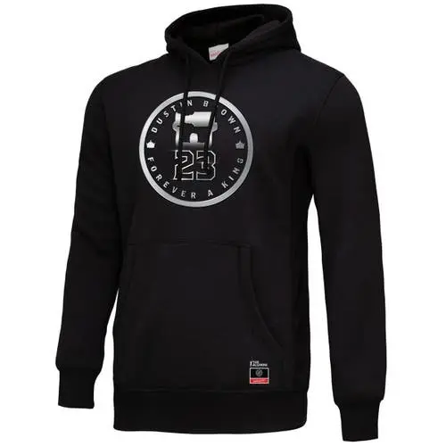 Mitchell & Ness Dustin Brown Los Angeles Kings Forever A King Pullover Hoodie