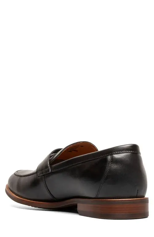 Florsheim Rucci Apron Toe Penny Loafer - Black
