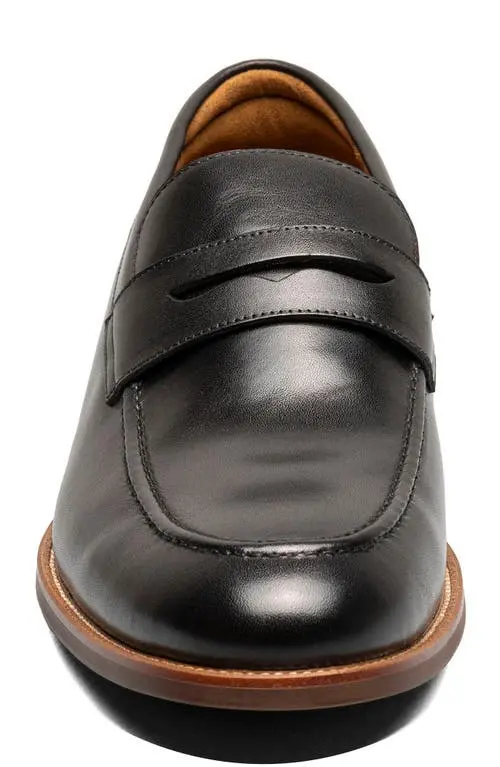 Florsheim Rucci Apron Toe Penny Loafer - Black