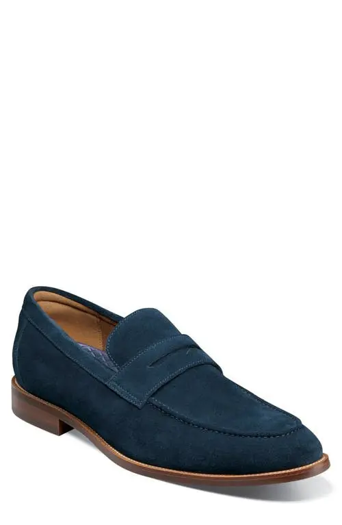 Florsheim Rucci Apron Toe Penny Loafer - Navy