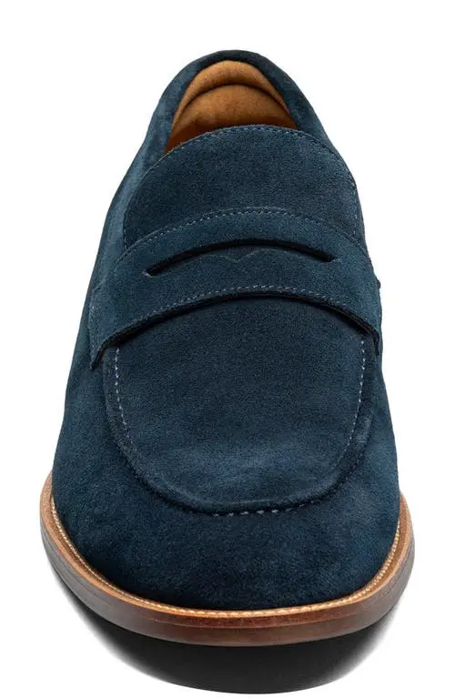 Florsheim Rucci Apron Toe Penny Loafer - Navy